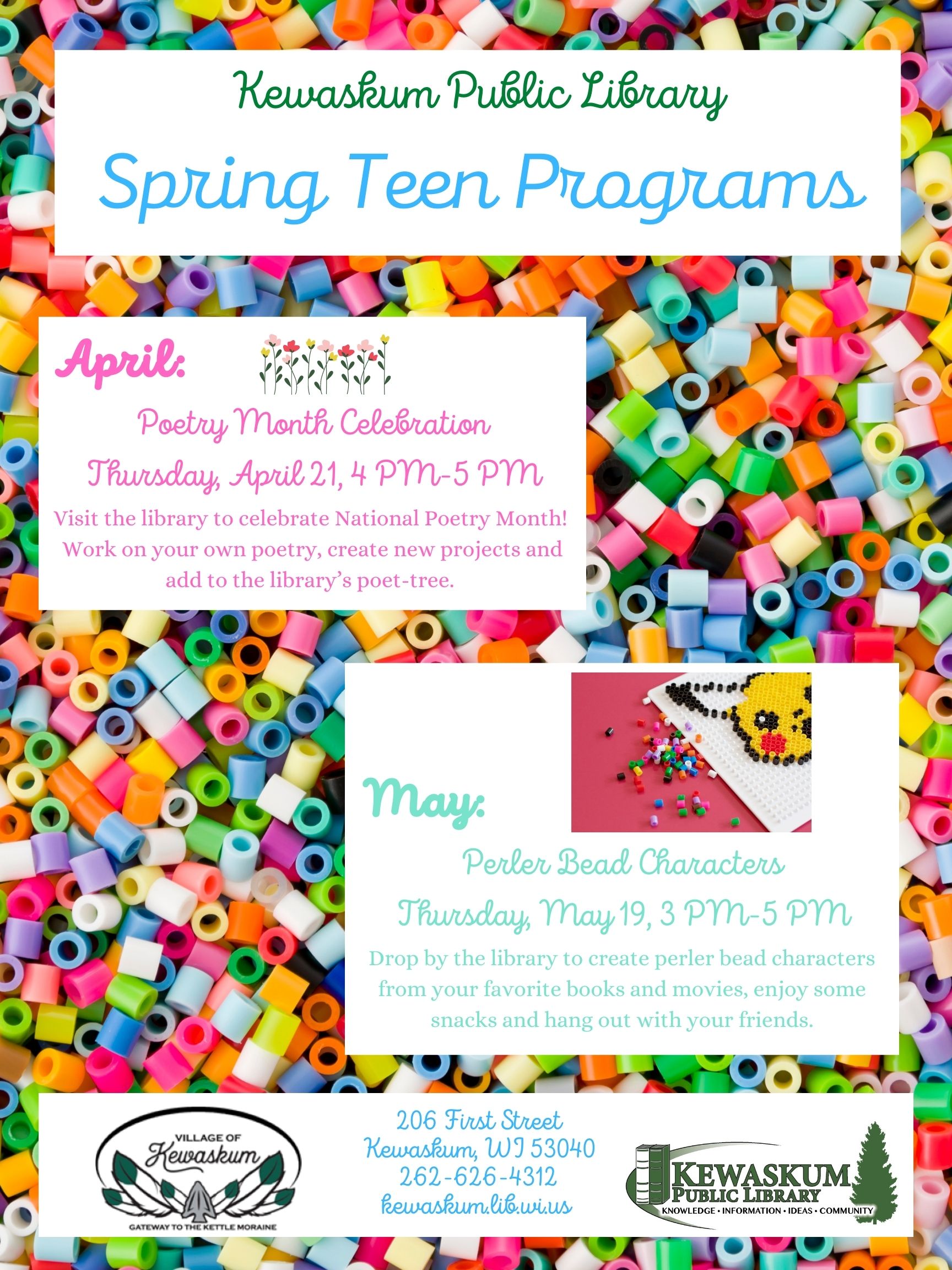 Teen Programs – Kewaskum Public Library