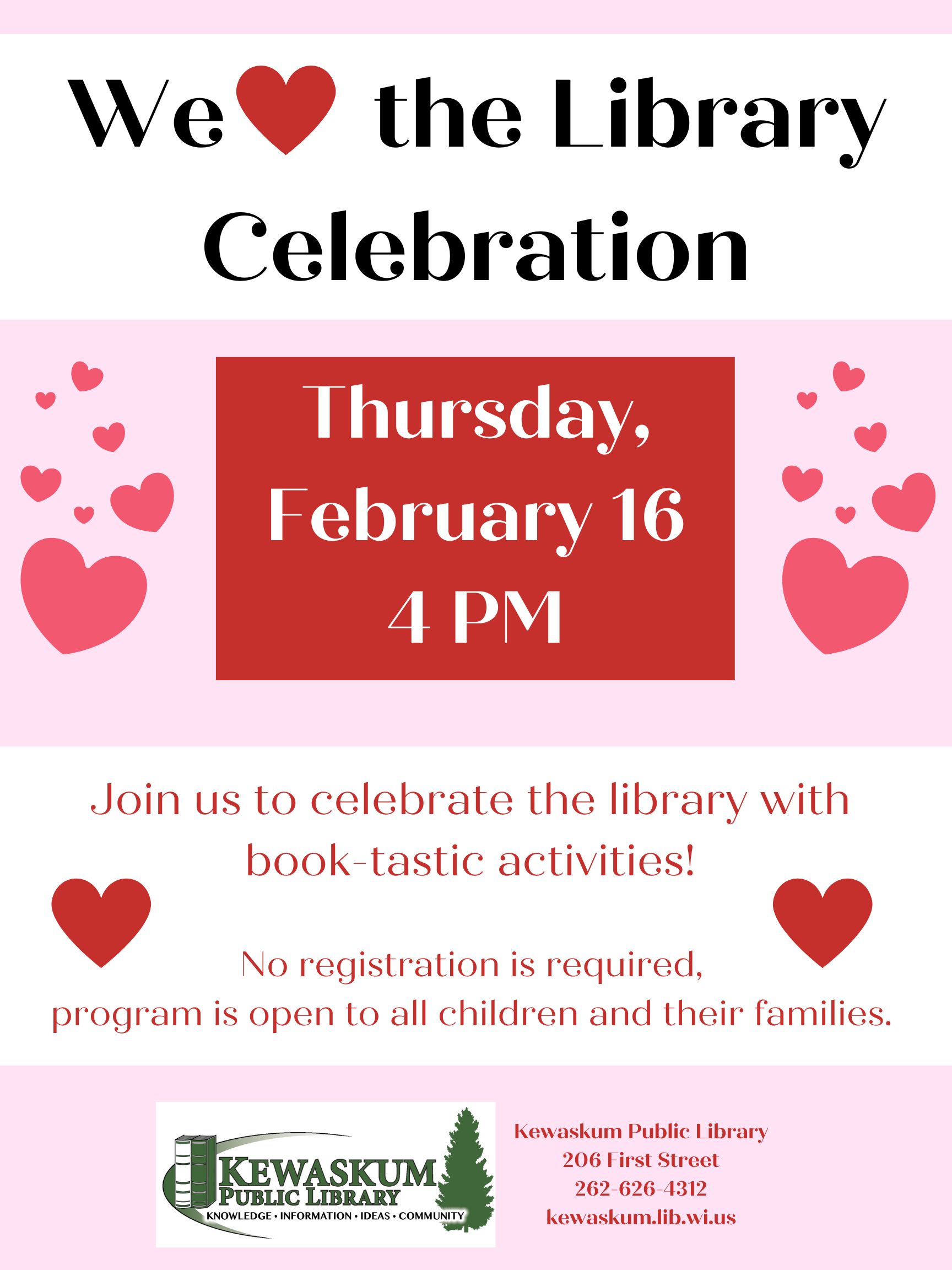Children’s Programs – Kewaskum Public Library