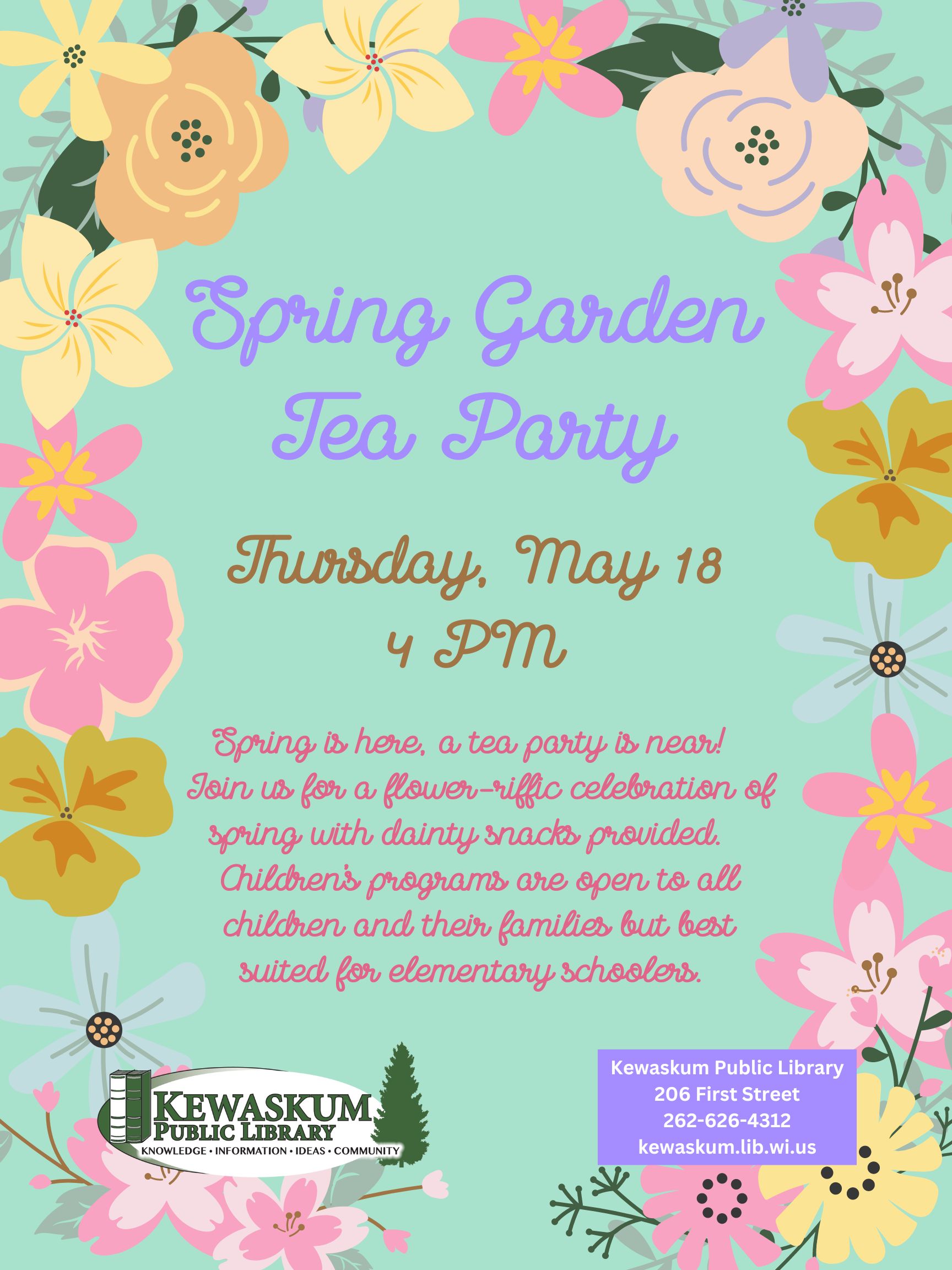 Children’s Programs – Kewaskum Public Library